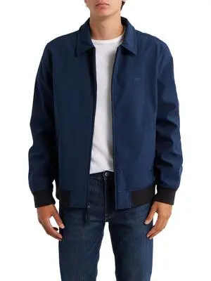 LEVI'S Laydown Collar Water Resistant Insulated Bomber Jacket Midnight