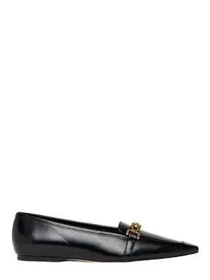 Paige Wade Flat Loafer - Black