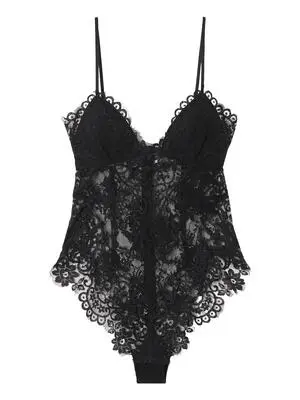 Zimmermann Lace Bodysuit - Black