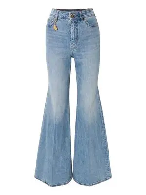 Zimmermann High-rise Flared Jeans - Blue