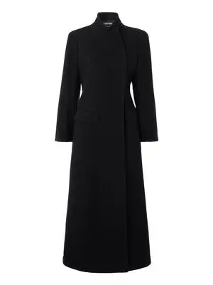 TOM FORD Double-Breasted Wool-Bouclé Coat