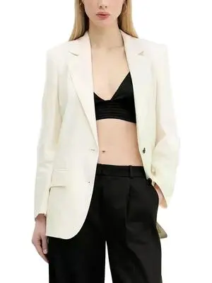 Hugo Single-breasted Blazer - White