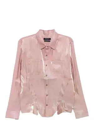JUNTAE KIM Corset-style Shirt - Pink