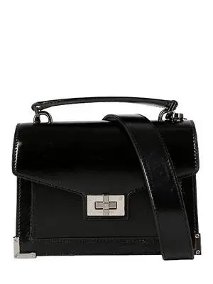 The Kooples Small Leather Bag - Black