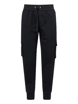 Moose Knuckles Hartsfield Tapered-leg Cotton-jersey Jogging Bottoms - Black
