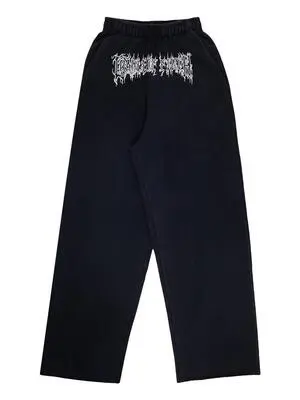Vetements Logo Sweatpants - Black