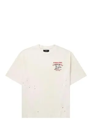 Amiri Bull Oversized Tee - White