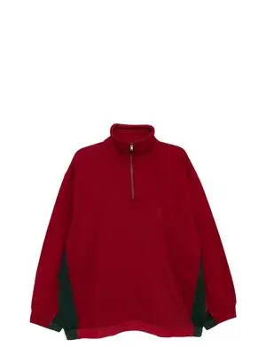 Vetements Logo Zipped Sweatshirt - Red
