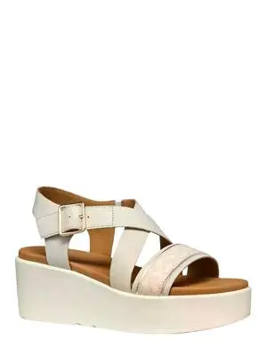 Geox 60mm Buckle-fastening Platform Sandals - Neutrals