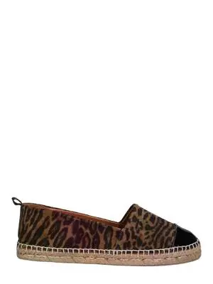 BILLI BI Leopard-print Espadrilles - Brown