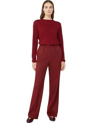 Max Mara Lightweight Cashmere Jumper - Raspberry