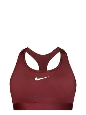 Nike Swoosh Medium Support Sports Bra - Red