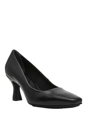 Anne Klein Prima Pump Black Smooth