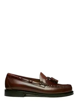 G.H.BASS Tassel Leather Loafers - Brown