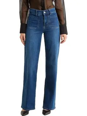 FRAME FRAME Le Slim Palazzo Long Wide Leg Jeans