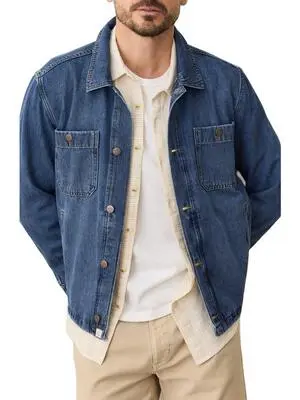 Marine Layer Patrick Denim Shirt Jacket - Dark Wash