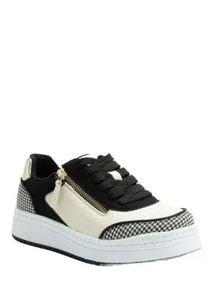 ALEGRIA BY PG LITE Averie Sneaker Houndstooth Black
