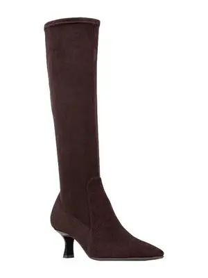 DONALD PLINER Foxi Knee High Boot Dark Brown