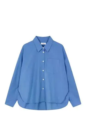 STUDIO TOMBOY Pocket Button-down Shirt - Blue