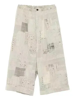 Y’s Cotton Trousers - Neutrals