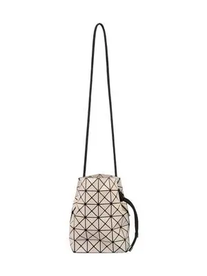 Issey Miyake Geometric Drawstring Bucket Bag - Neutrals