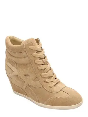 Ash High Top Wedge Sneakers - Cuoio