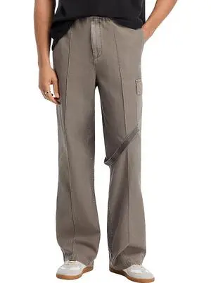 Helmut Lang Relaxed Fit Cargo Pants - Stone