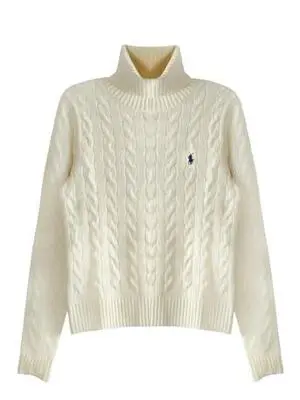 Ralph Lauren Wool Cashmere Pullover - Authentic Cream