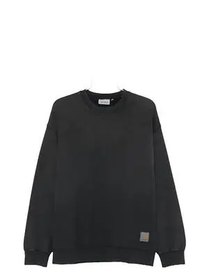 Carhartt Hudson Chalk Wash Sweatshirt - Black