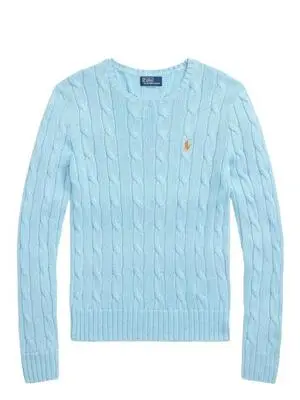 Polo Ralph Lauren Pima Cotton Julianna Long Sleeve Pullover - Acadia Blue