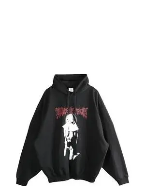 Vetements Cof Iconic Nun Oversized Hoodie - White