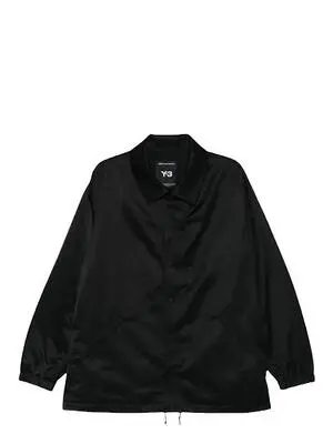 Y3 Graphic Coach Jacket - Black