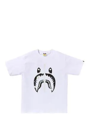 A BATHING APE City Camo Shark Tee Shirt (ss25) White