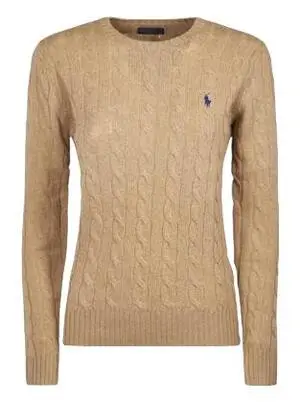 Polo Ralph Lauren Long Sleeve Pullover - Collection Camel Melange