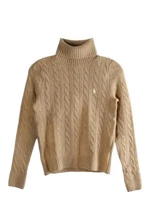 Ralph Lauren Wool Cashmere Pullover - Camel Melange