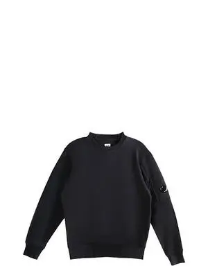 C.P. COMPANY Logo Sweatshirt - Total Eclipse