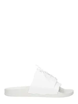 MAISON MARGIELA Cotton Slipper Sandals - White