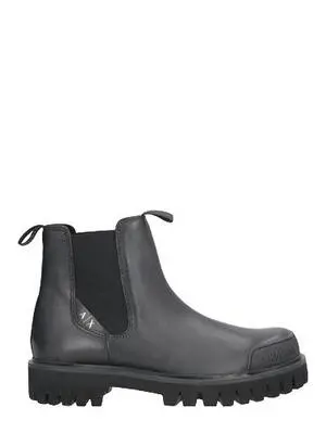 Armani Exchange Ankle Chelsea Boots - Black