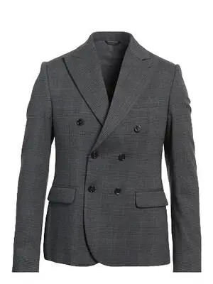 DANIELE ALESSANDRINI Blazer Charcoal Size Polyester, Viscose, Elastane - Grey