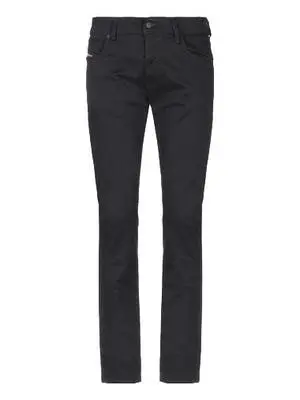 DIESEL® Straight Leg Gabardine Pants - Black