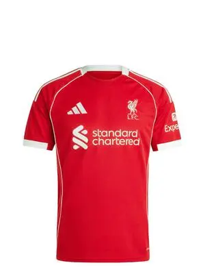 Adidas Liverpool Fc 25/26 Home Jersey - Strawberry Red / Soccr-lvp-42u