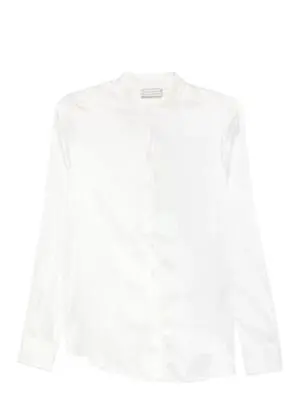 PIERRE-LOUIS MASCIA Long-sleeve Button-up Shirt - White