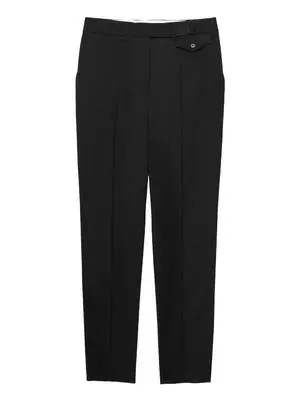 Prada Wool Trousers - Black