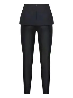 DIESEL Basque-waist Leggings - Blue
