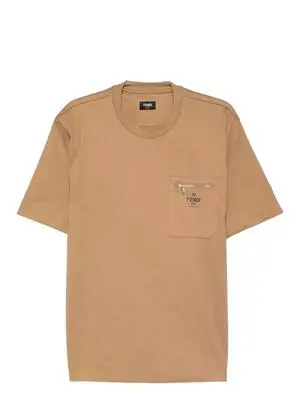 FENDI Zip-pocket T-shirt