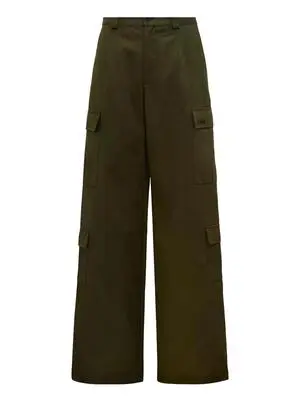 MSGM Cargo-pocket Trousers - Green