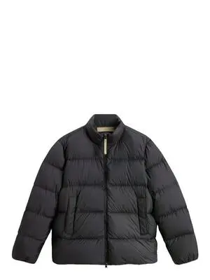 WOOLRICH Quilted Mock-Neck Jacket