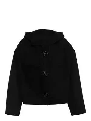 Jacquemus Le Cabana Hooded Toggle Jacket - Black