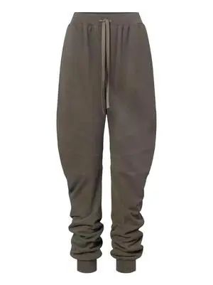 ELENA VELEZ Paneled Drawstring Track Pants - Grey