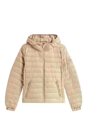 Tommy Hilfiger Quilted Hooded Jacket - Neutrals